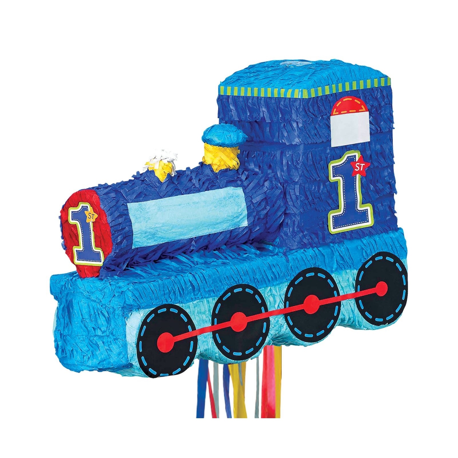 All Aboard Boy 1st Birthday Train Pinata - Fashion For Fun