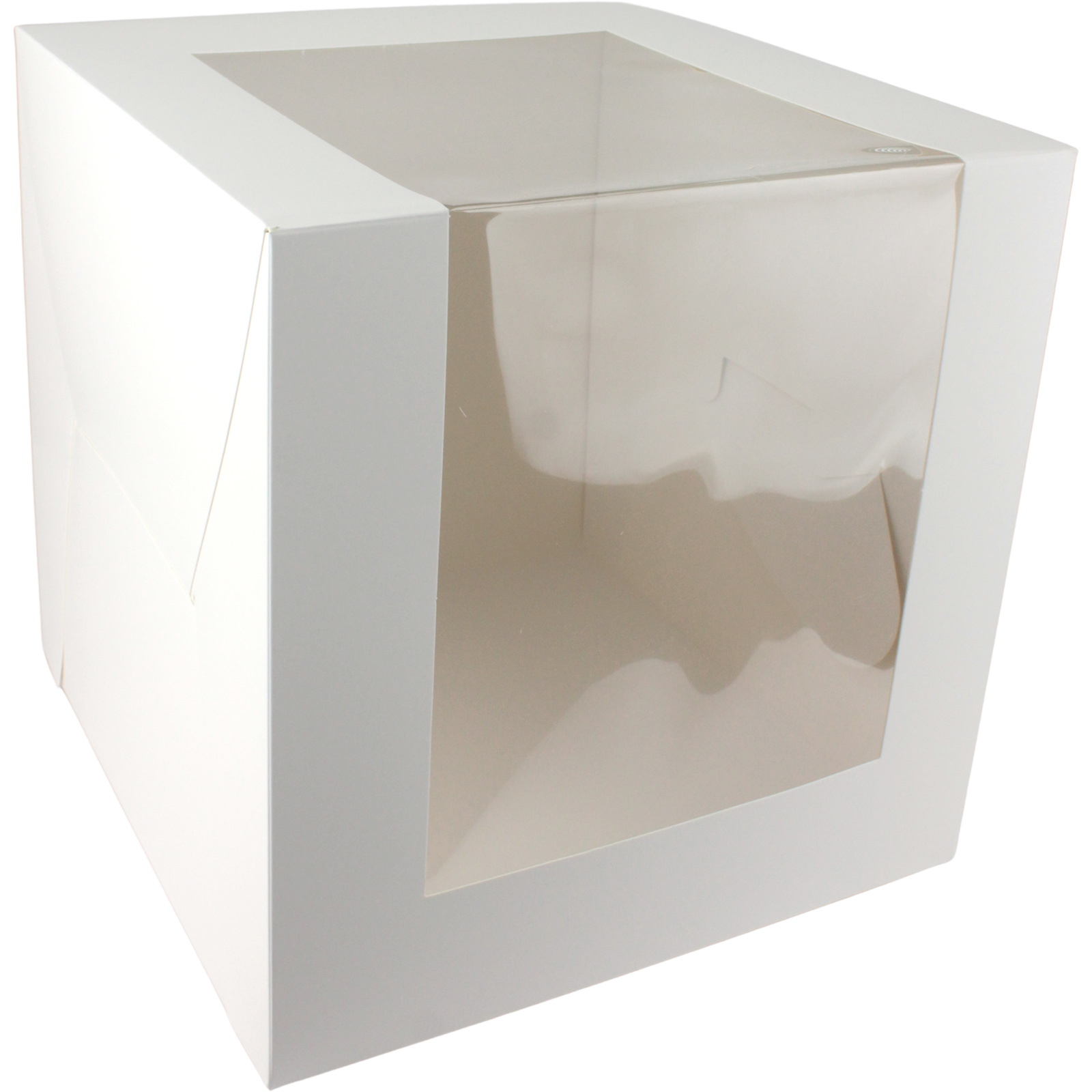 White Square Cake Display Box 30cm x 30cm x 30cm - Fashion For Fun
