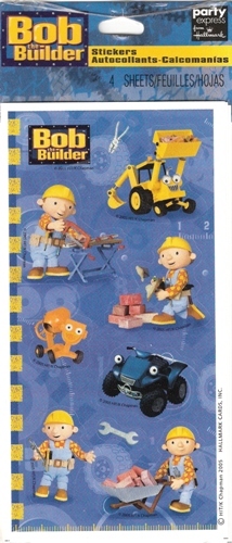 Bob The Builder Stickers (4 Sheets) | Fashion For Fun - Fashion For Fun