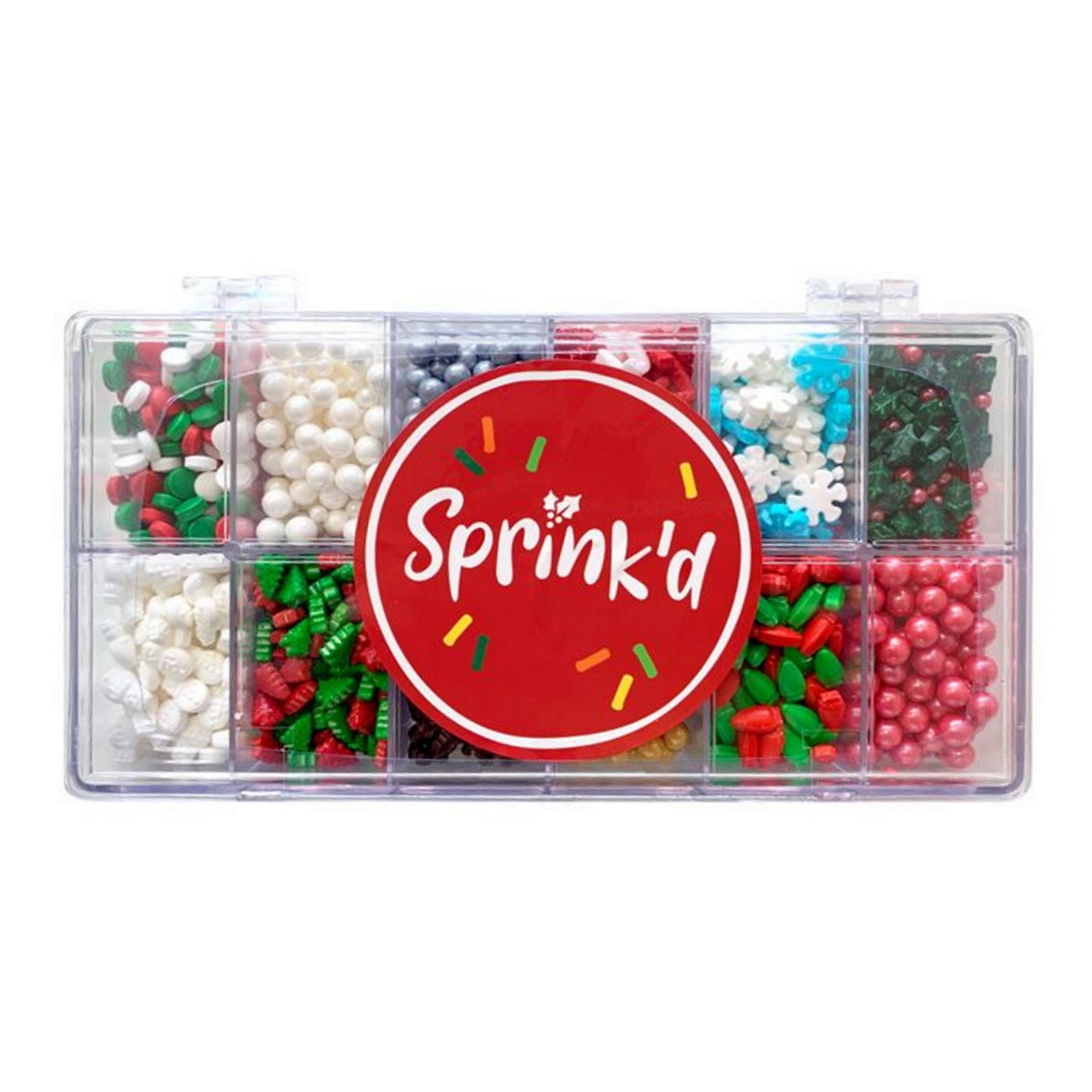 Sprink'd Christmas Sprinkle Decorating Kit | Christmas Cake Decorations ...