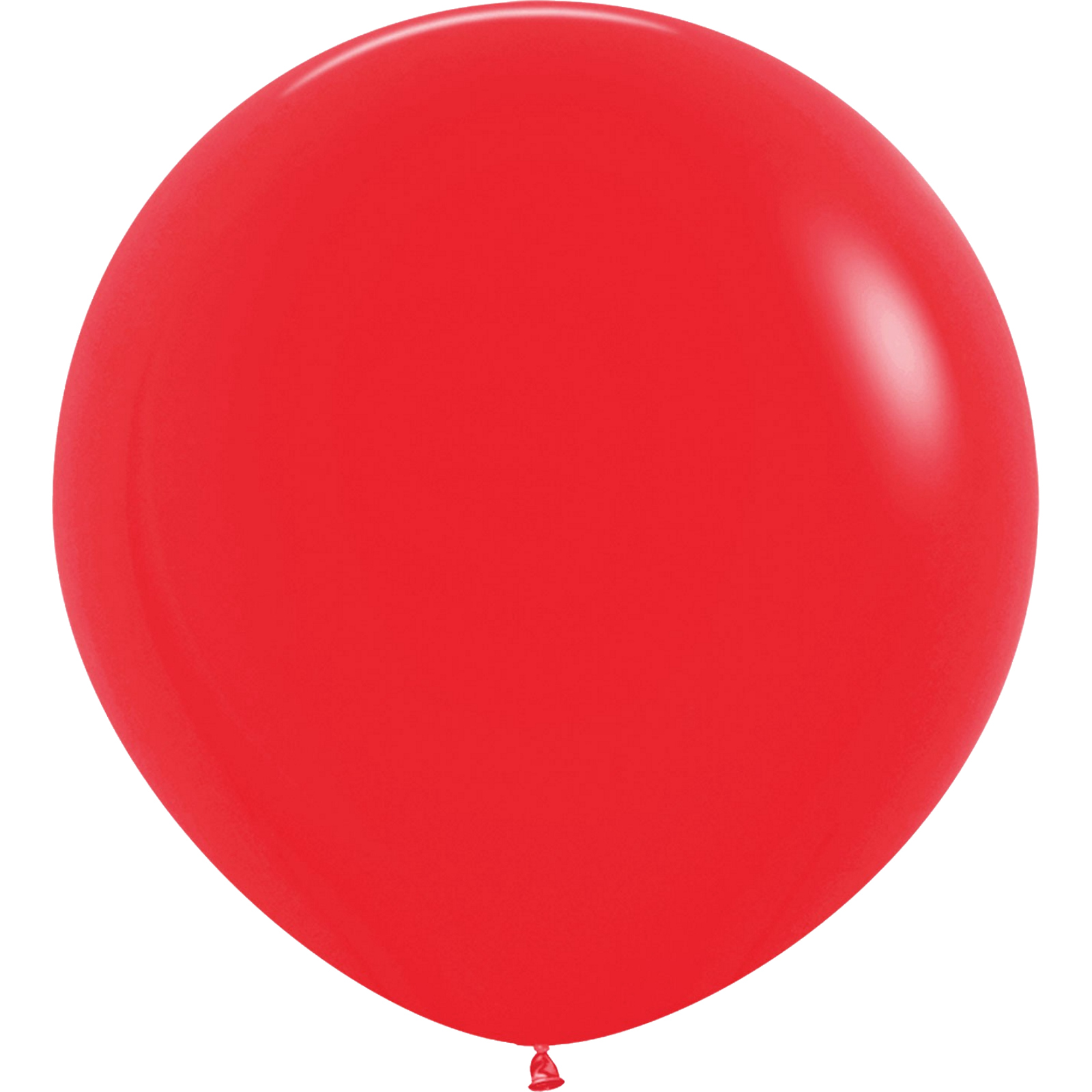 Five Star Jumbo 90cm Matte Red Balloon Round | Red Coloured Party ...