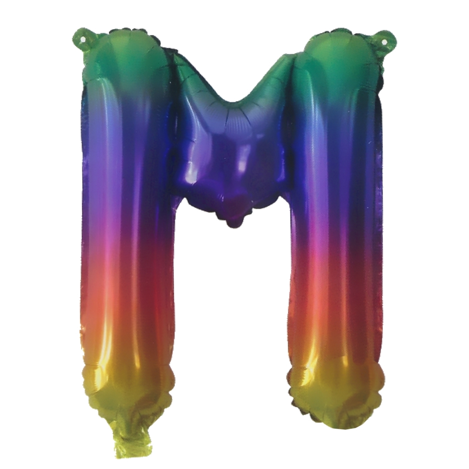 Rainbow Letter M Balloon 35cm - Fashion For Fun