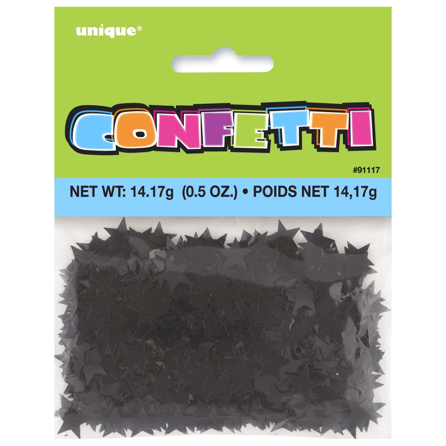 Black Star Confetti/Table Scatters - Fashion For Fun