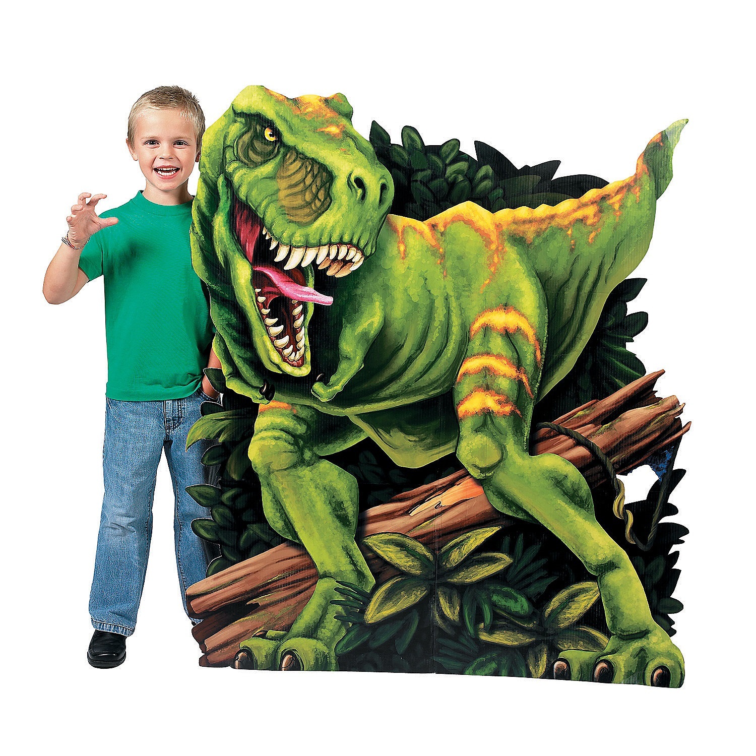 Dinosaur T-Rex Stand Up Photo Prop - Fashion For Fun