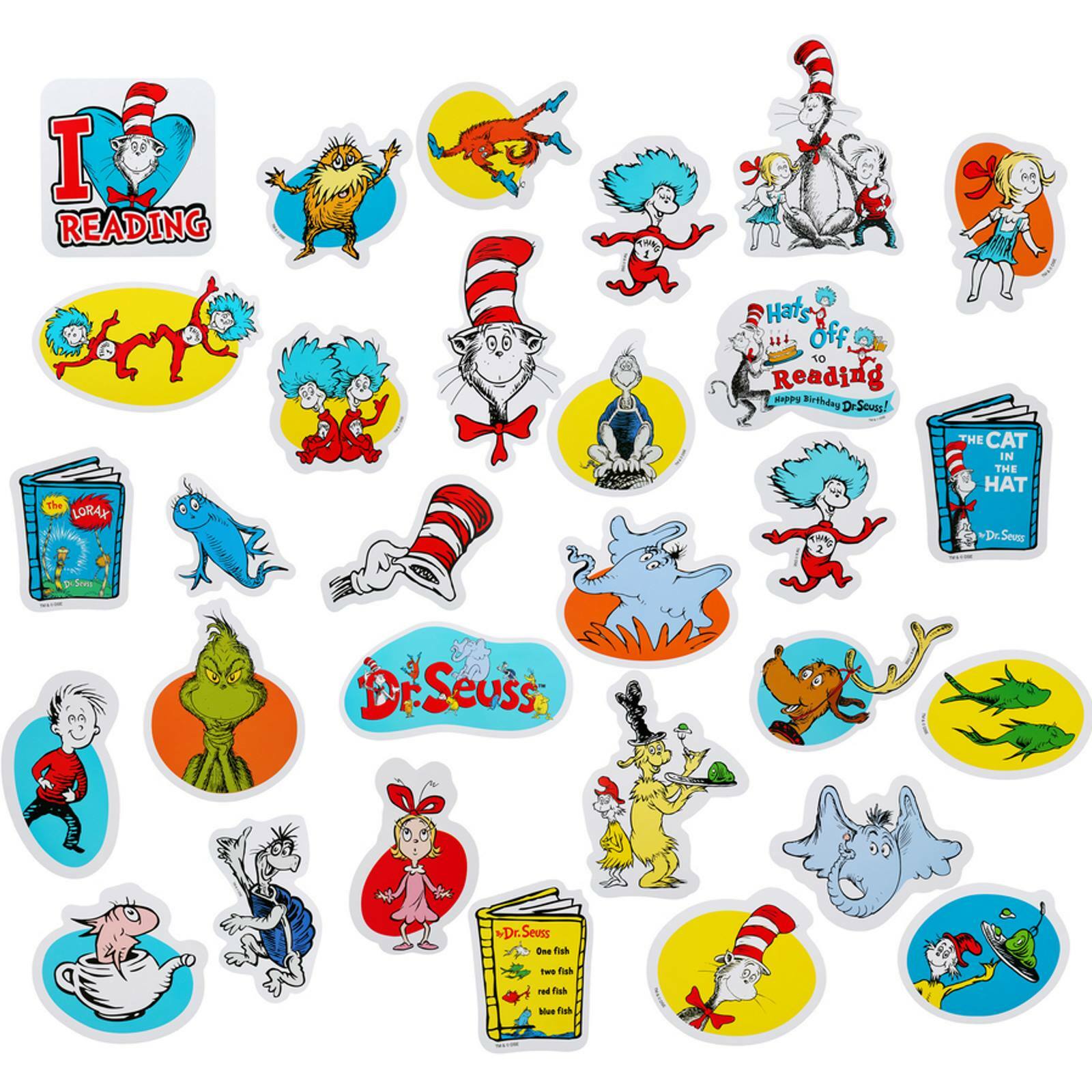 Dr Seuss Cutouts (Pack of 30) - Fashion For Fun