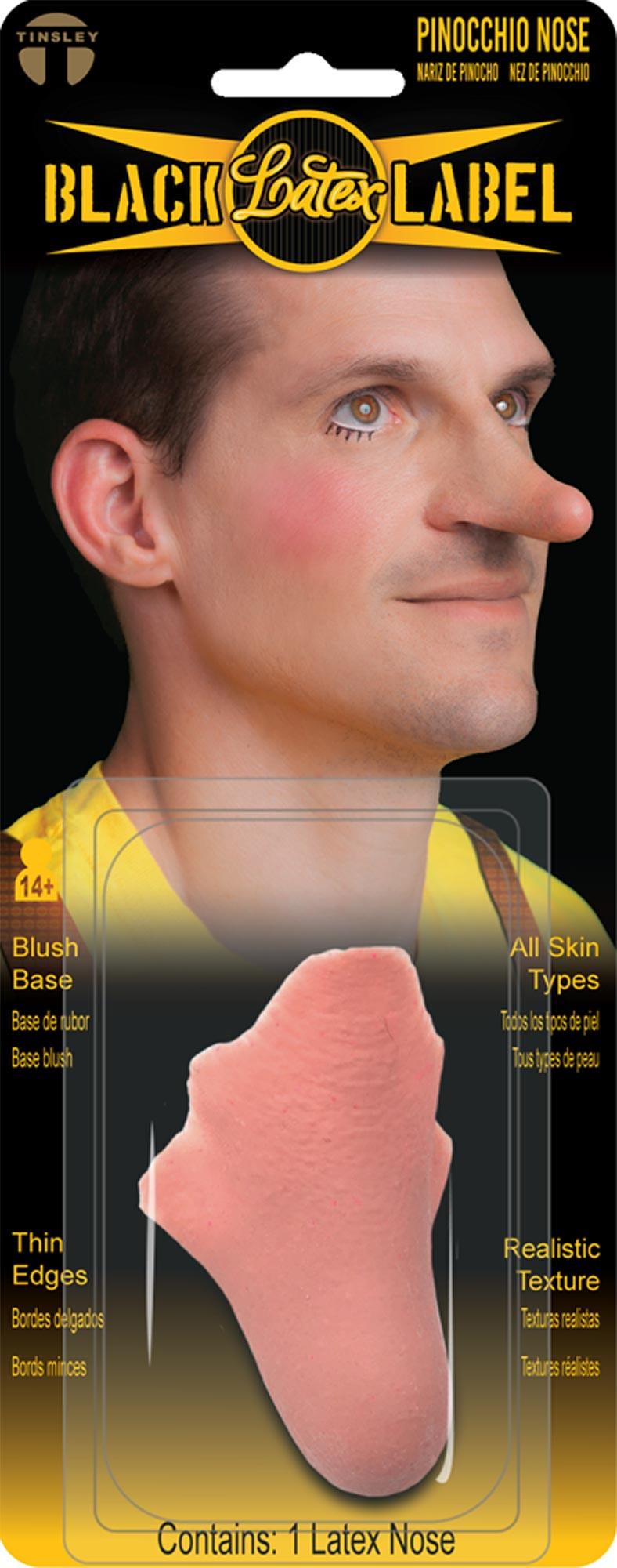 Pinocchio Nose Latex Prosthetic Makeup Accessory - Fashion For Fun