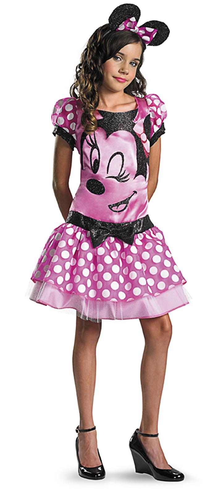 Minnie Mouse Clubhouse Pink Tween Costume - Fashion For Fun