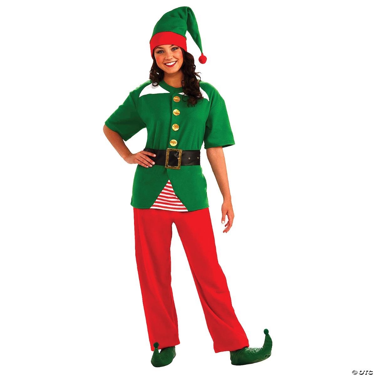 Jolly Elf Adult Costume - Fashion For Fun