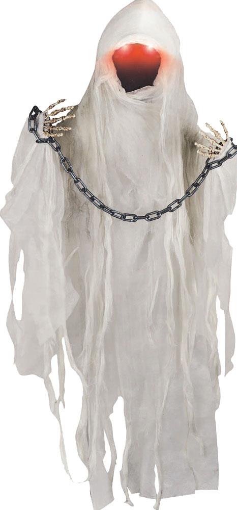 Faceless Chain Ghost Halloween Prop - Fashion For Fun