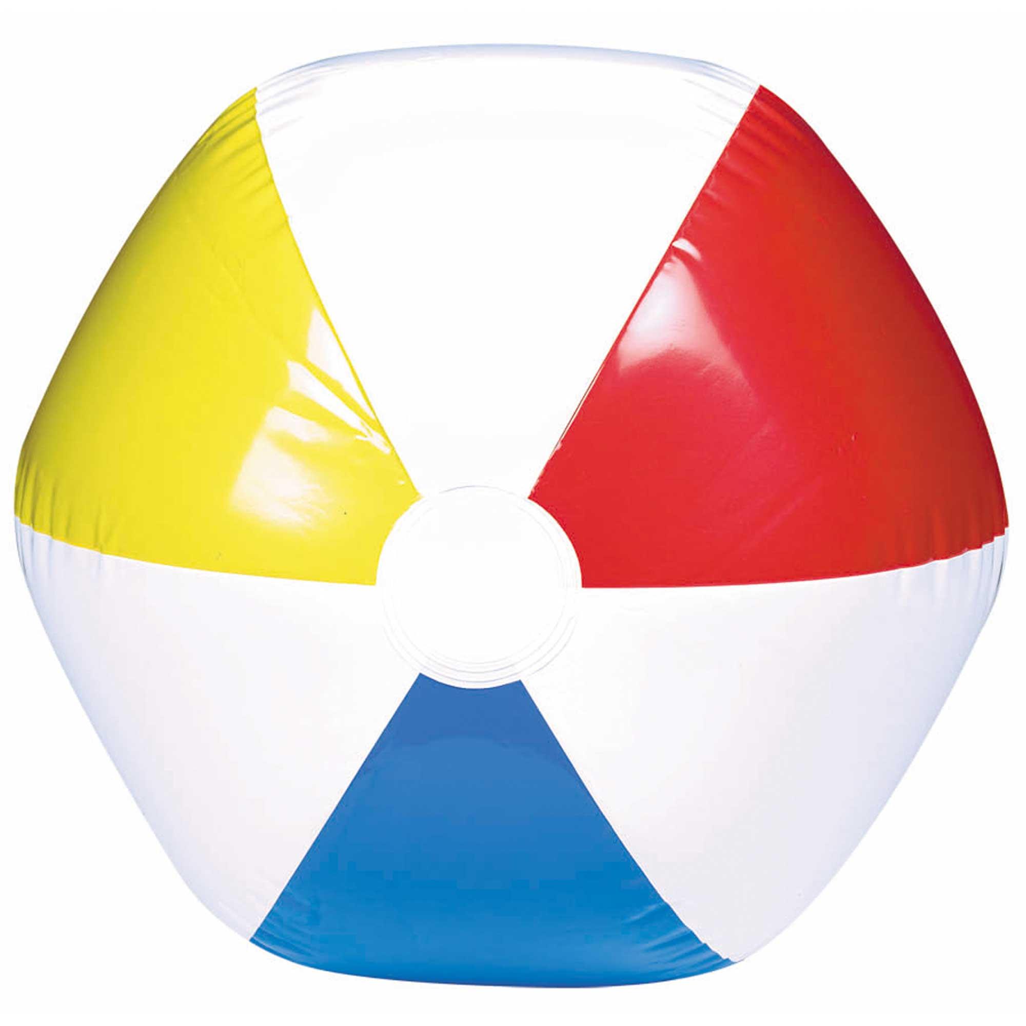 Inflatable Primary Colours Beach Ball Prop - Fashion For Fun