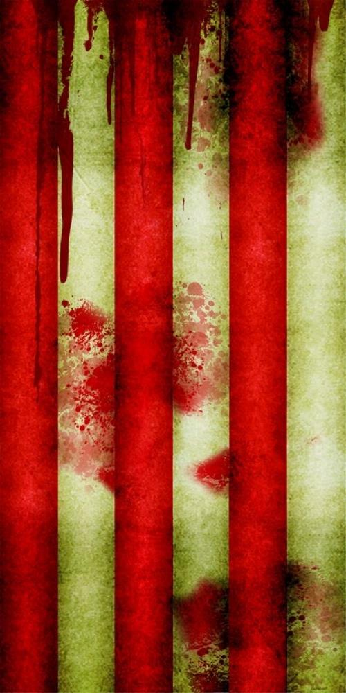 Creepy Carnival Striped Scene Setter Room Roll | Fashion For Fun ...