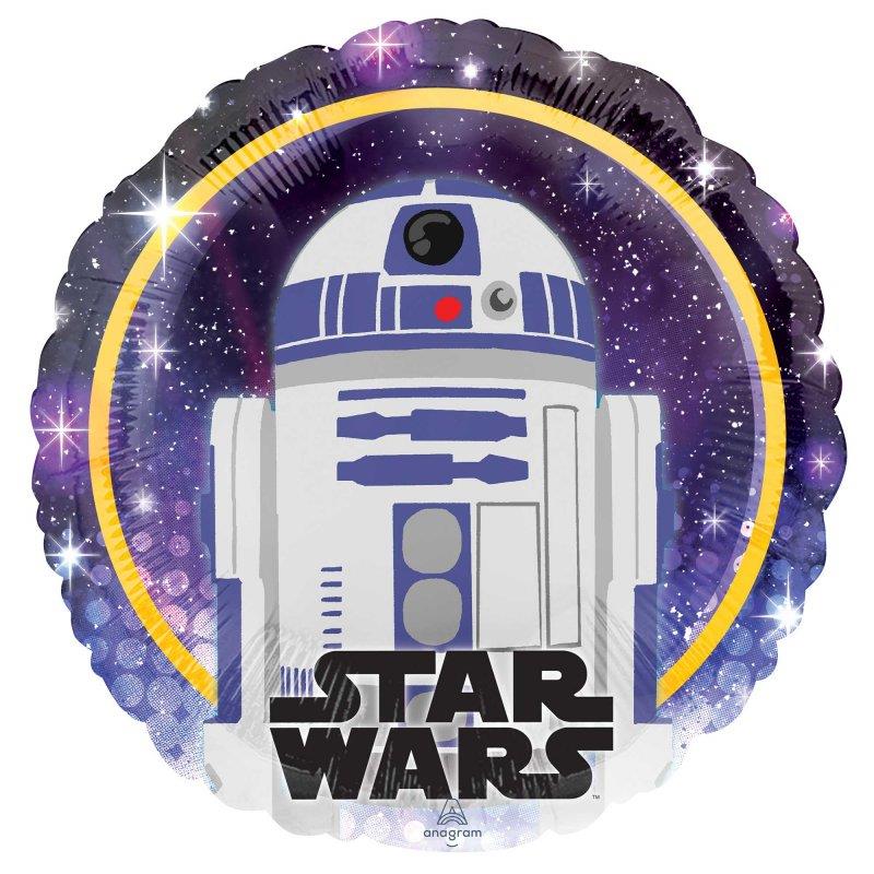 Star Wars Galaxy R2-D2 45cm Foil Balloon - Fashion For Fun