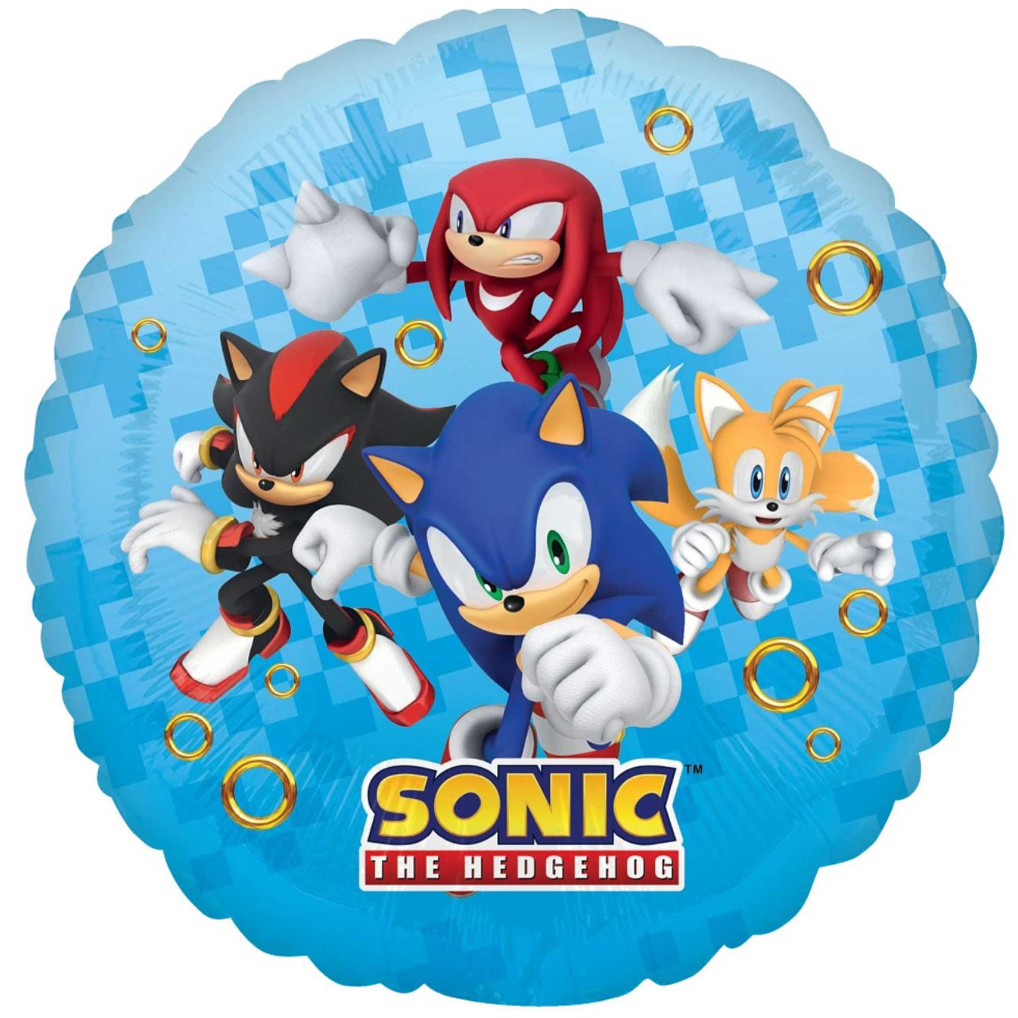 Sonic the Hedgehog 2 45cm Foil Balloon - Fashion For Fun