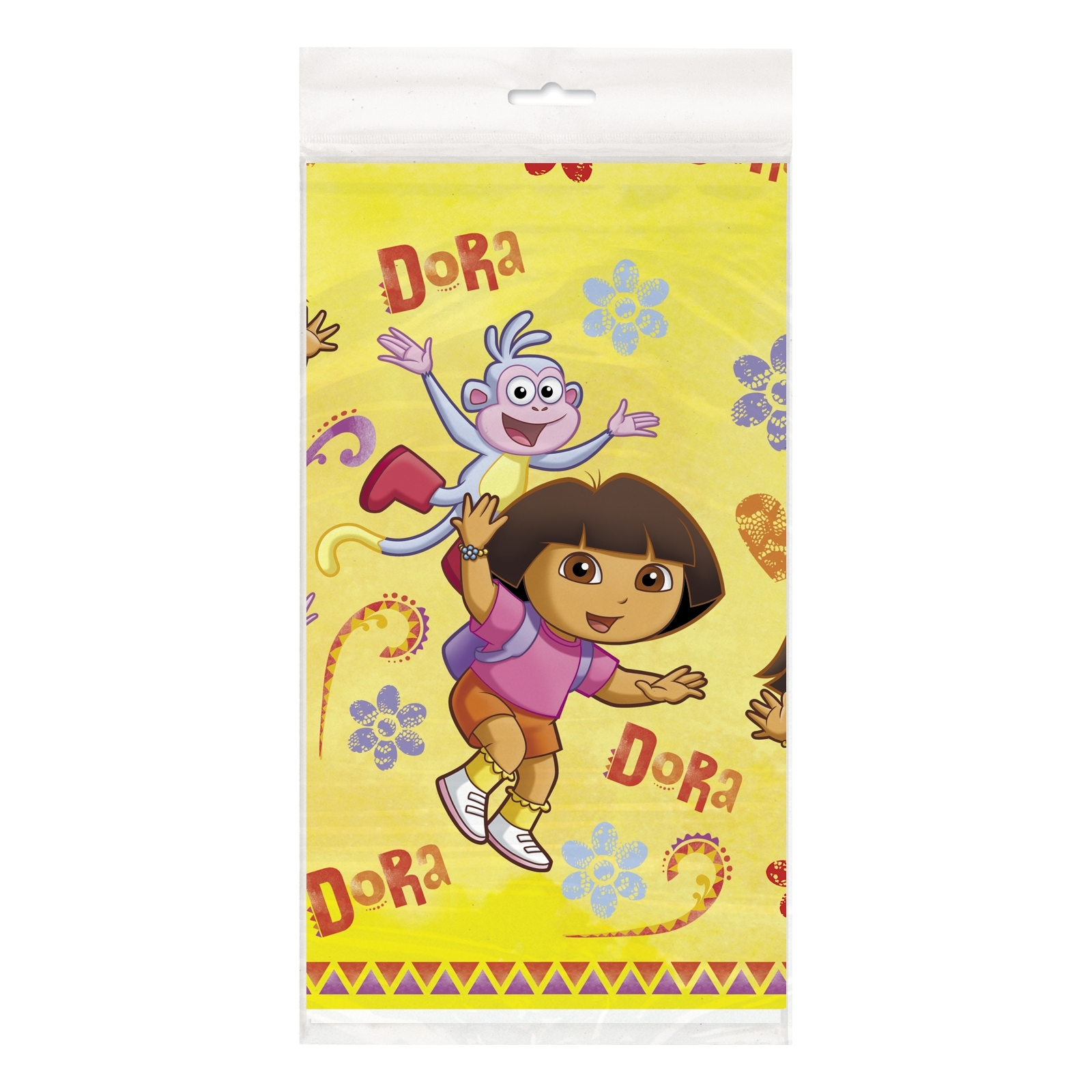Dora The Explorer & Boots Plastic Tablecloth - Fashion For Fun