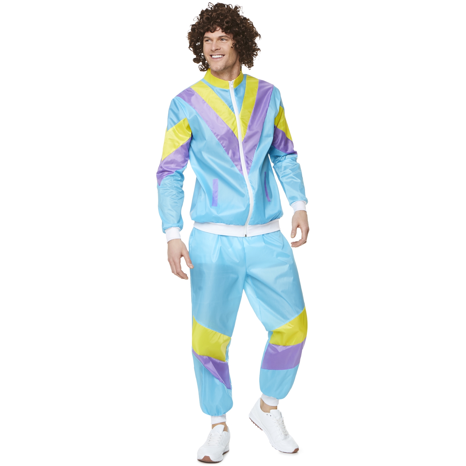 80's Shell Suit Men's Costume - Medium - Fashion For Fun