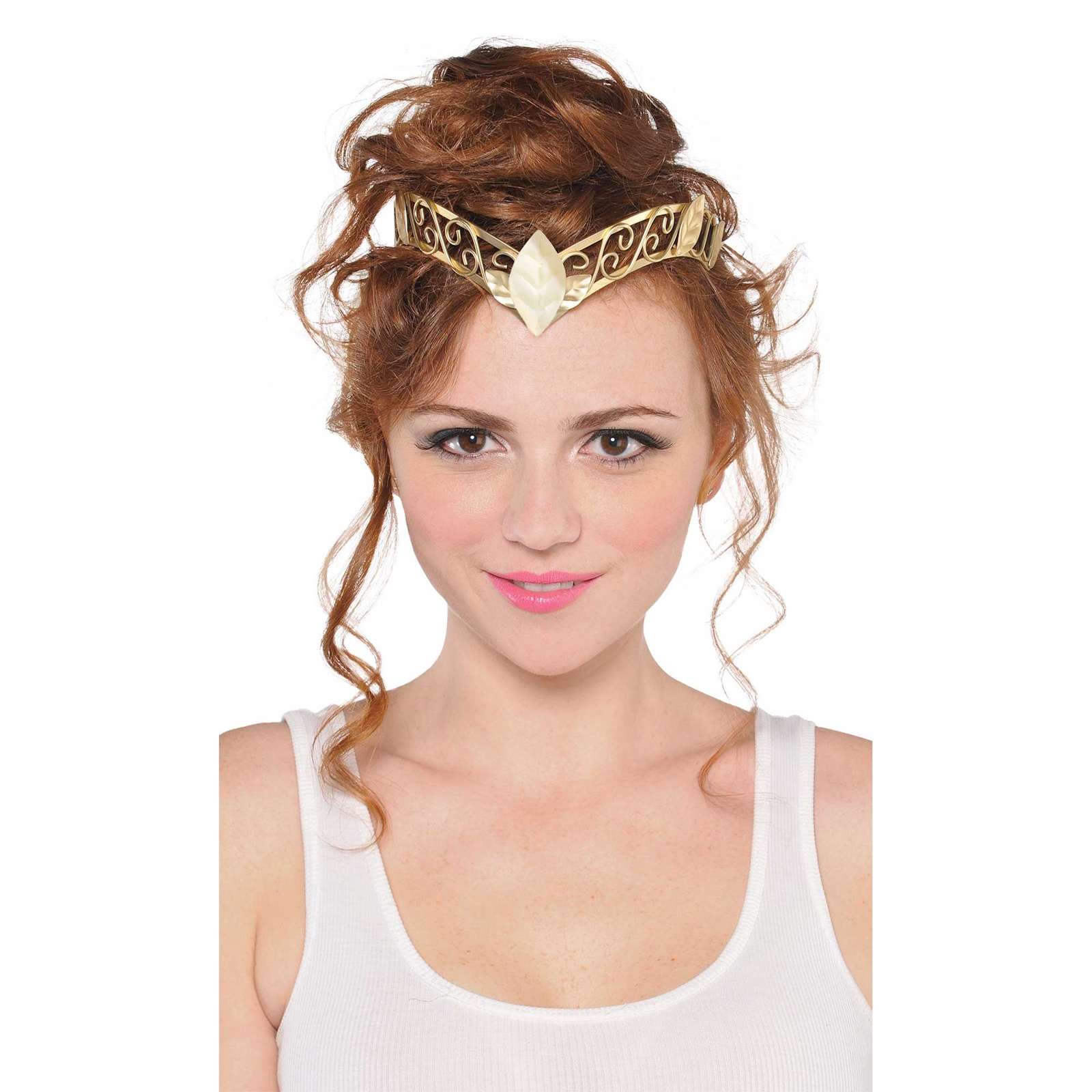 Goddess Gold Leaf Headpiece Tiara - Fashion For Fun