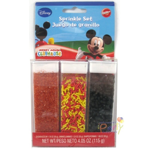 Mickey Mouse Sprinkle Set - Fashion For Fun