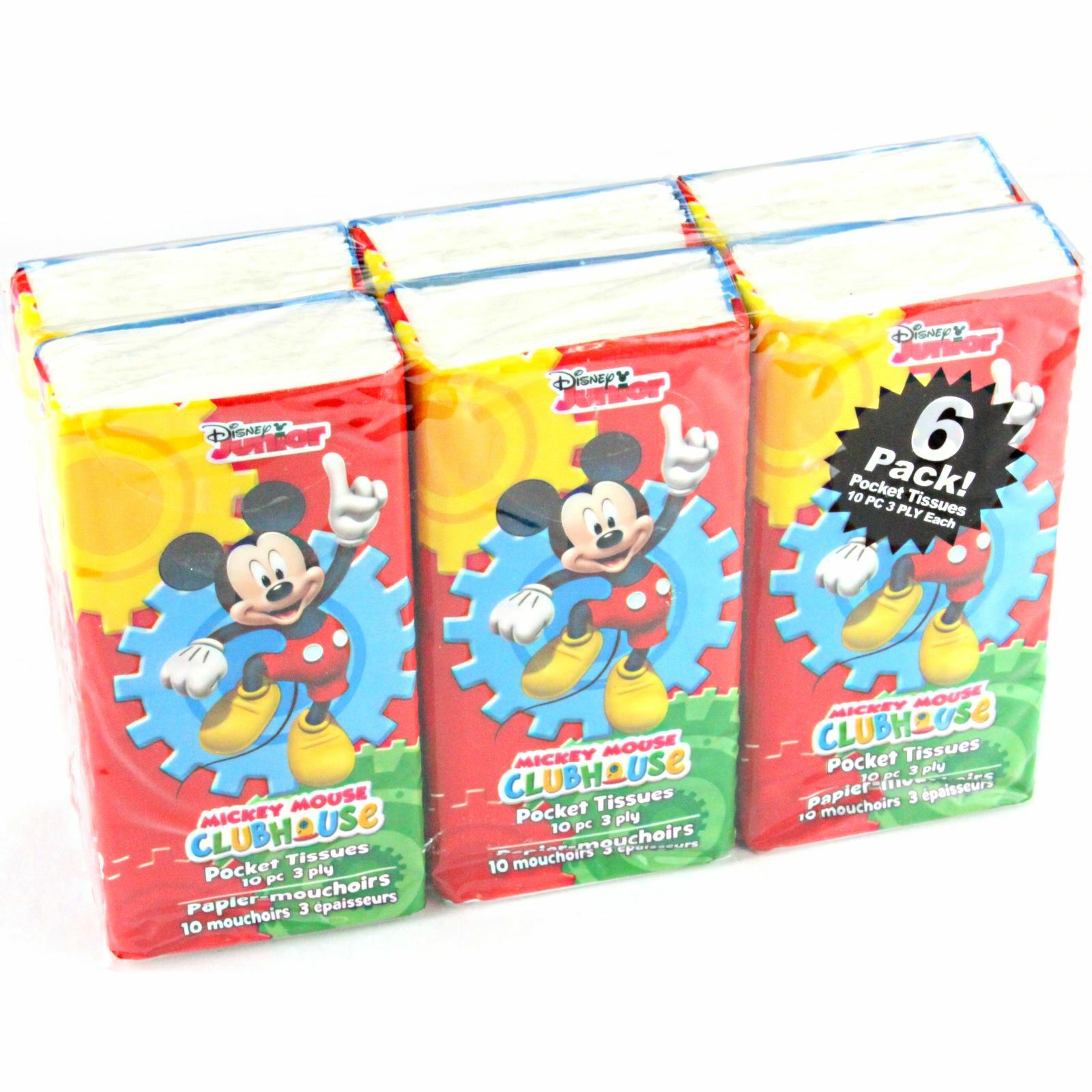 Mickey Mouse Pocket Tissues - Fashion For Fun