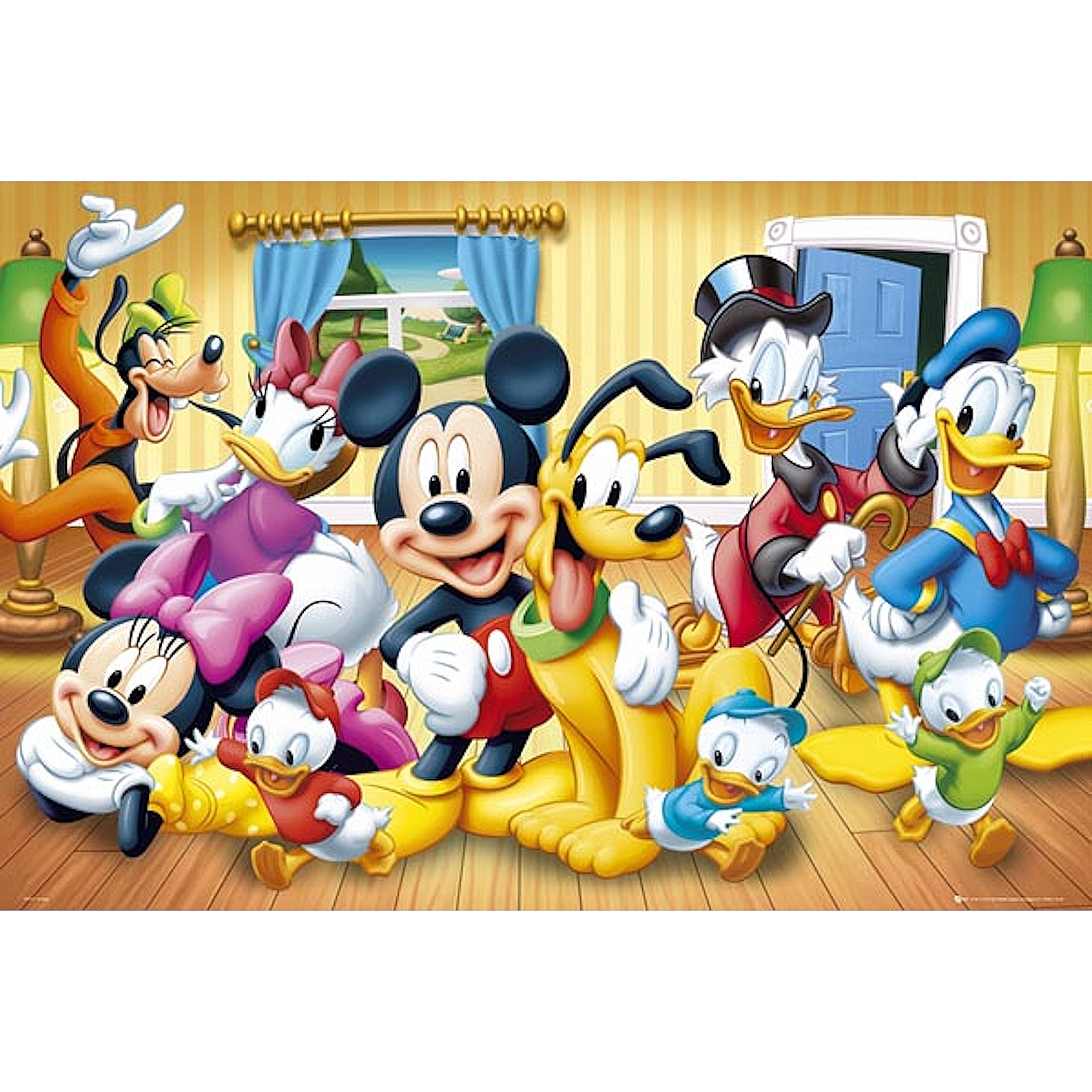 Disney Classic Characters Poster Mickey Mouse Party Supplies Licensed Party Supplies Party Supplies Fashion For Fun Fashion For Fun