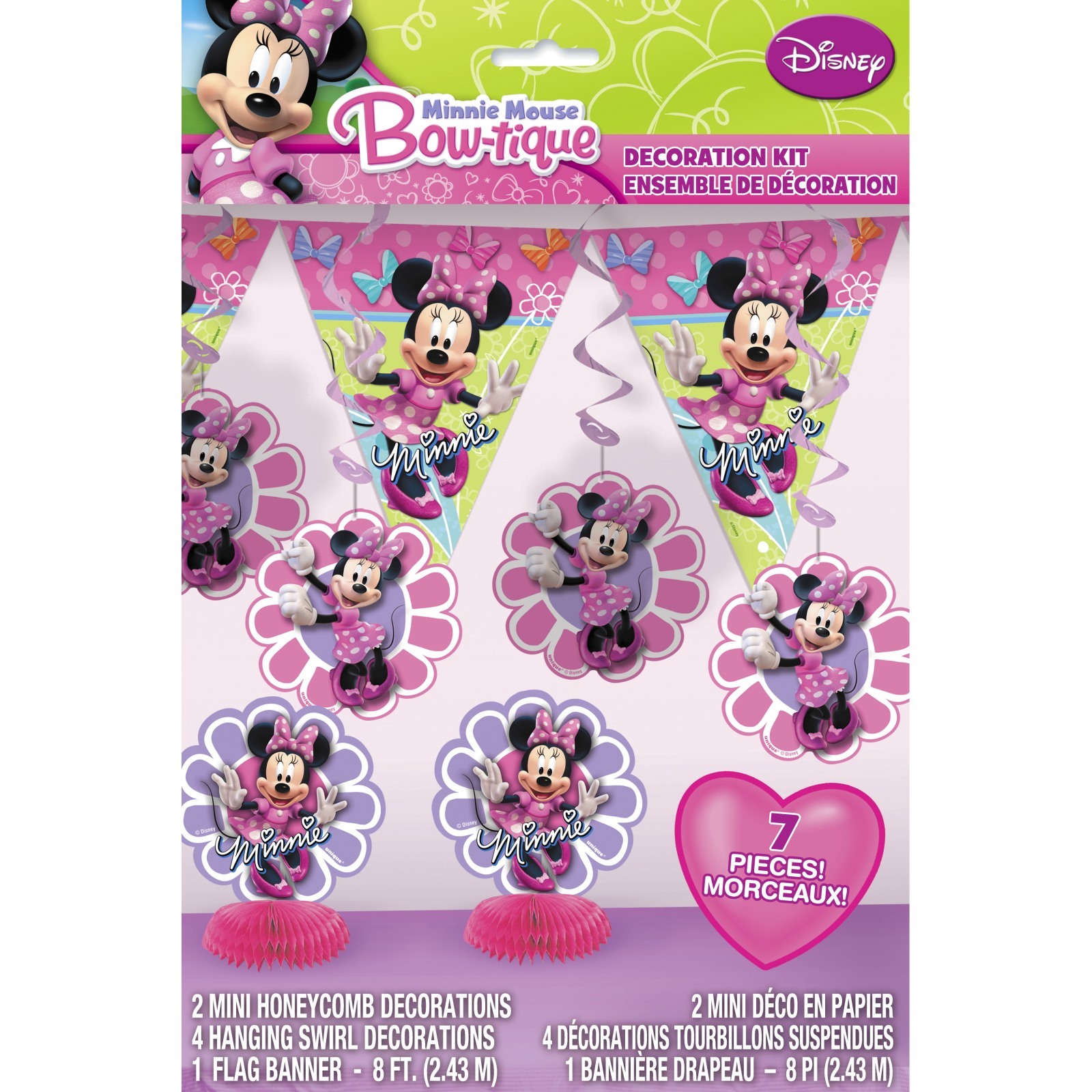 Minnie Mouse Room Decorating Kit - Fashion For Fun