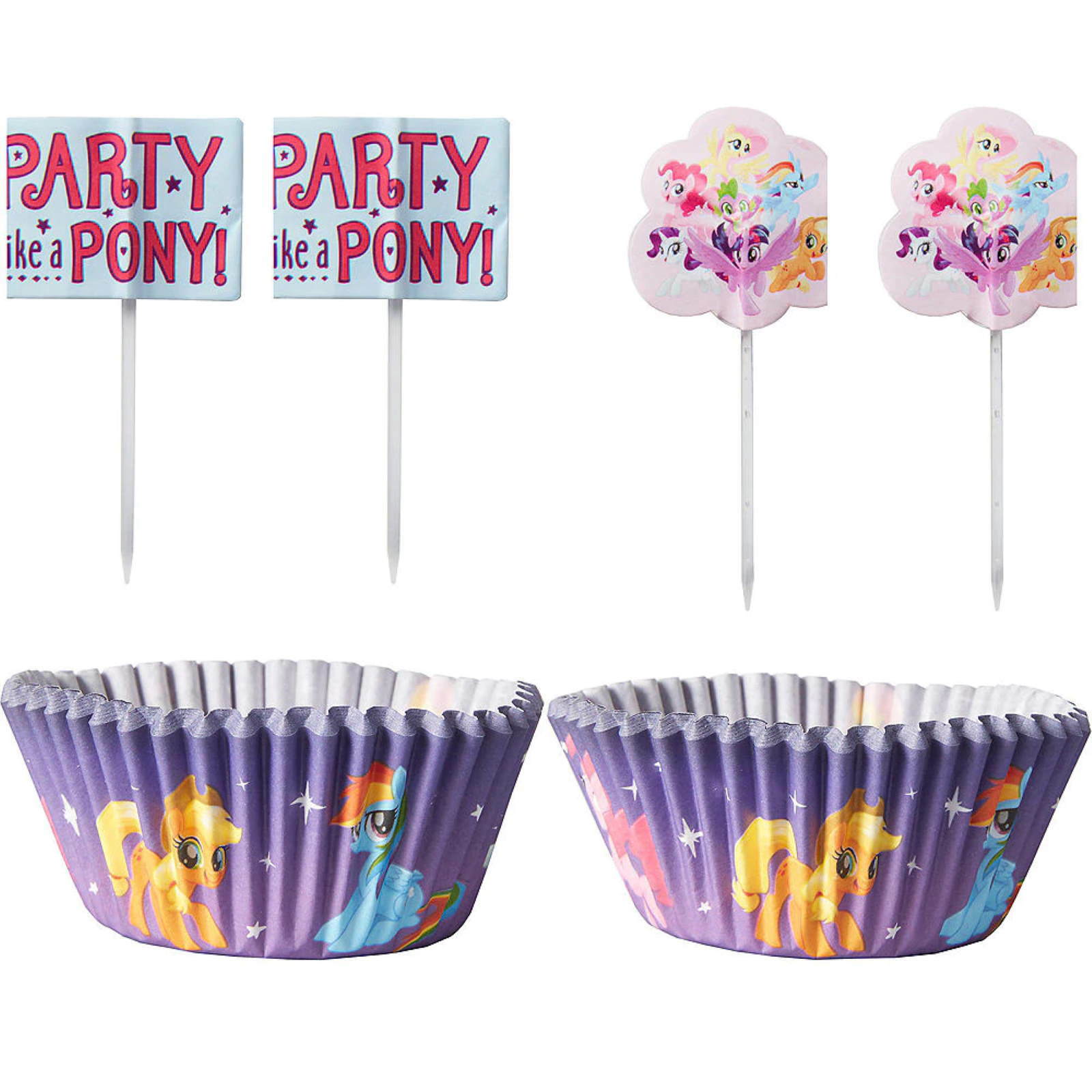 My Little Pony Friendship Adventures Cupcake Decorating Kit - Fashion ...