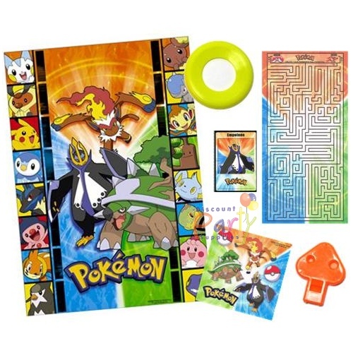 Pokemon Pre-Filled Lolly/Treat Bag | Pokemon Party Supplies | Licensed ...