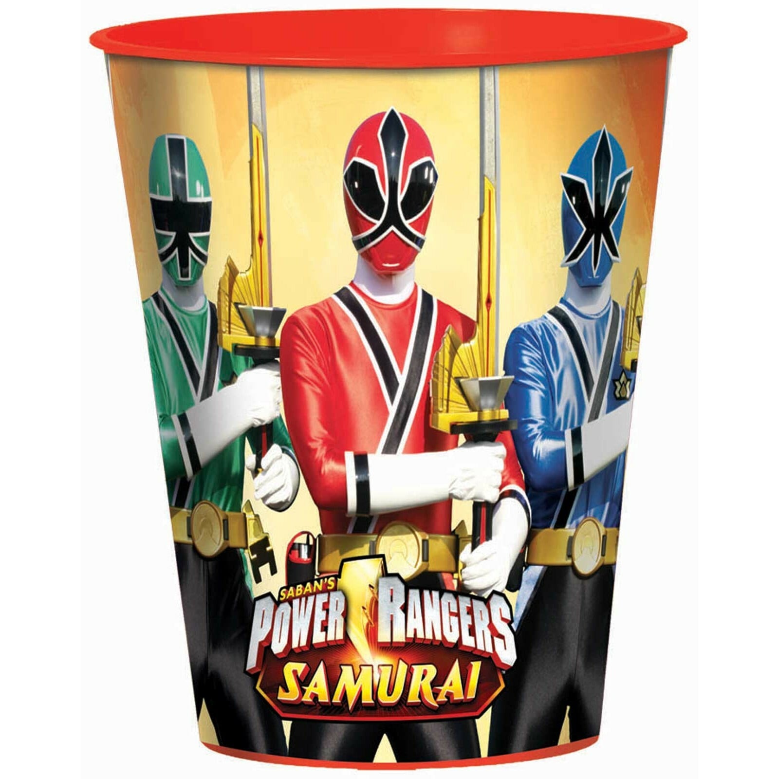 Power Rangers Samurai Large Plastic Cup | Fashion For Fun - Fashion For Fun