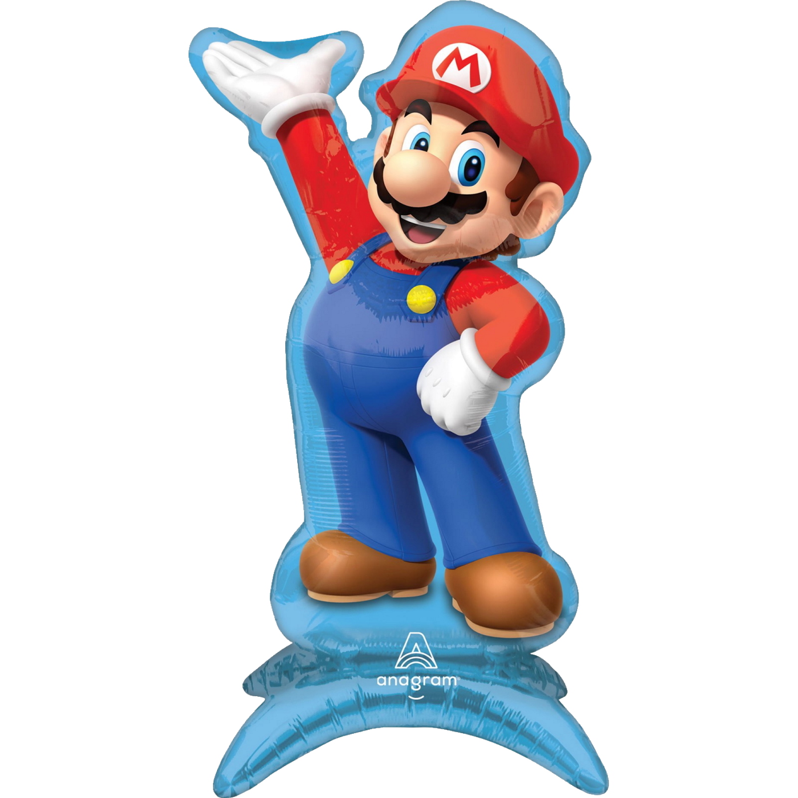 Super Mario Bros. Air Fill Balloon 58cm - Fashion For Fun