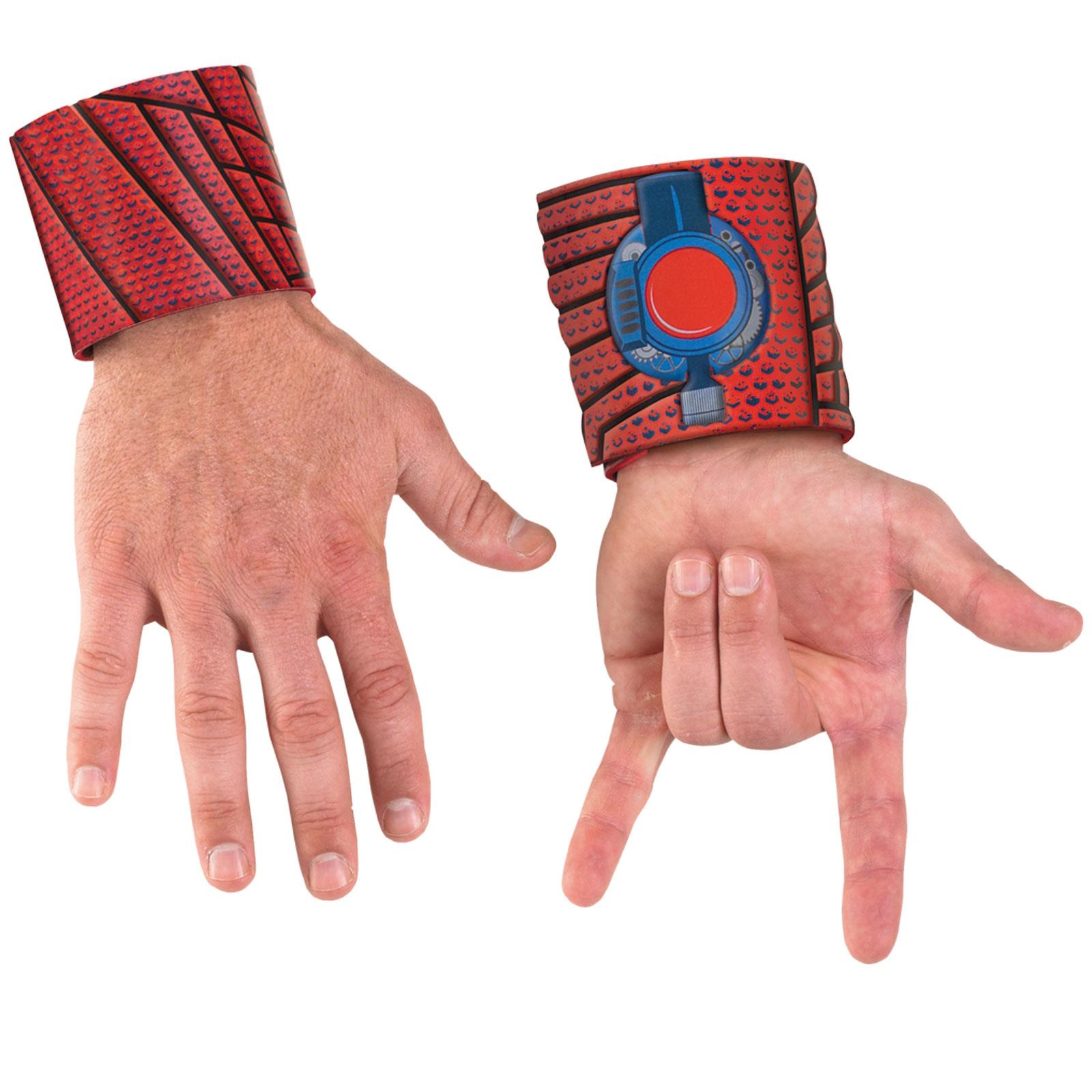 The Amazing Spider-Man Web Shooter Cuffs Adult Costume Accessory ...
