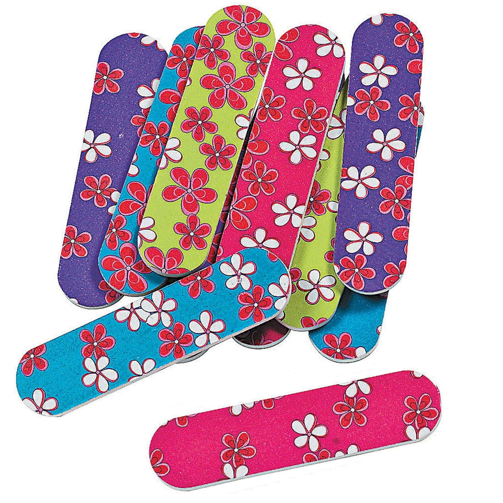 Small Emery Boards (Pack of 12) - Fashion For Fun