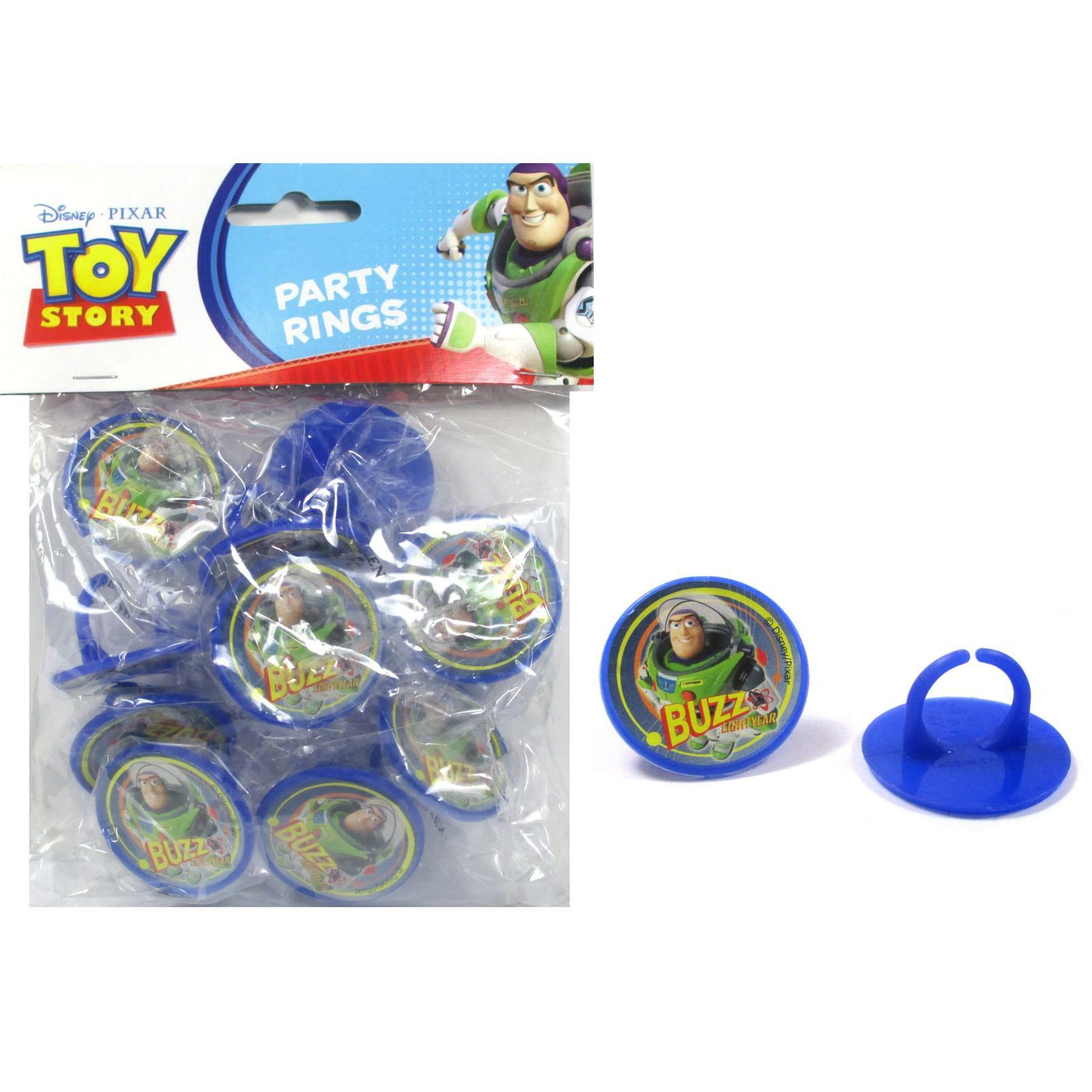 Toy Story Buzz Lightyear Cupcake Rings (Pack of 10) - Fashion For Fun