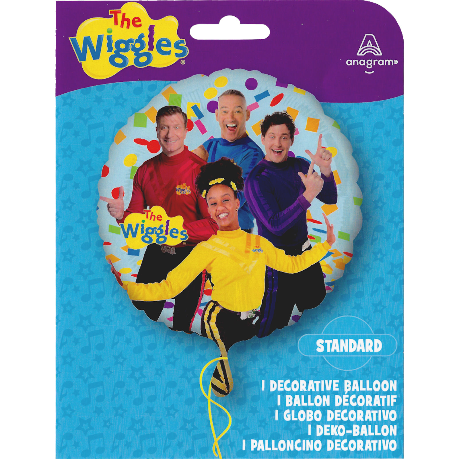 The Wiggles Party Helium Balloon | The Wiggles | Character Costumes ...