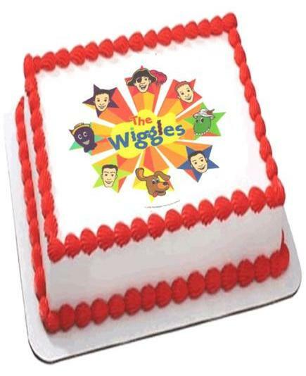 The Wiggles Edible Icing Cake Decoration | Wiggles Party Supplies ...
